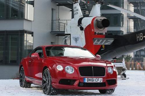 Flying Bentley Continental V8 coupe makes debut in Munich
